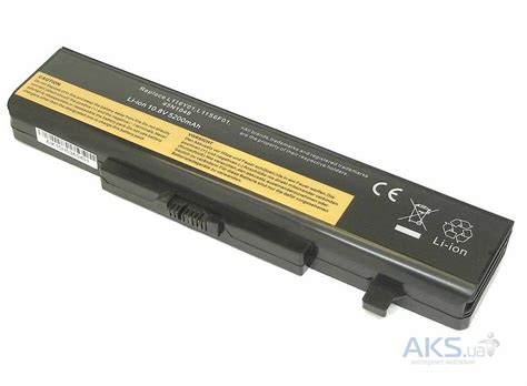 Аккумулятор Lenovo L11L6Y01 IdeaPad Y480 / 11.1V 5200mAh / Black купить ...