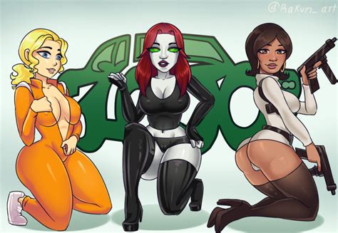 Rule 34 3girls Adult Swim Antagone Archer Series Cartoon Network