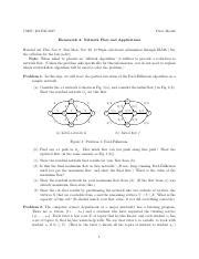 Hw4 Pdf CMSC 451 Fall 2017 Dave Mount Homework 4 Network Flow And
