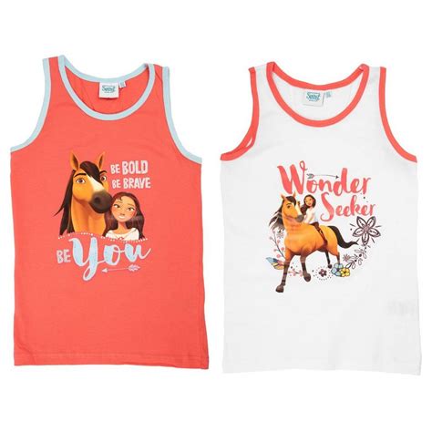 United Labels® Unterhemd Spirit Unterhemd Für Kinder Pferde Unterwäsche