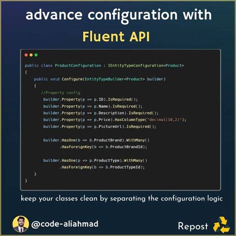 How Fluent Api Is A Way To Configure The Behavior Of Your Entity Classes Using Method Chaining