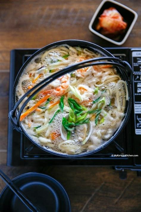 Korean Noodles Soup Recipe