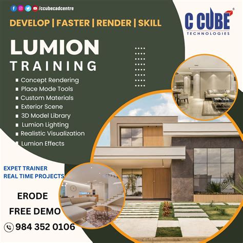C Cube Cad Centre On Linkedin Lumion Lumiononline Lumionrender Lumiontraining Lumioncourse…