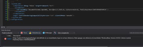 C Agregar Referencia A Ensablado Windowsbaseversion4000 Stack Overflow En Español