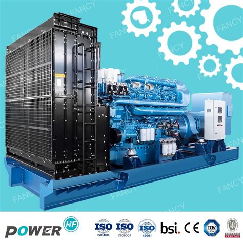 Diesel Generator For Telcome Huge Power 2mw Power Weichai Power Hf
