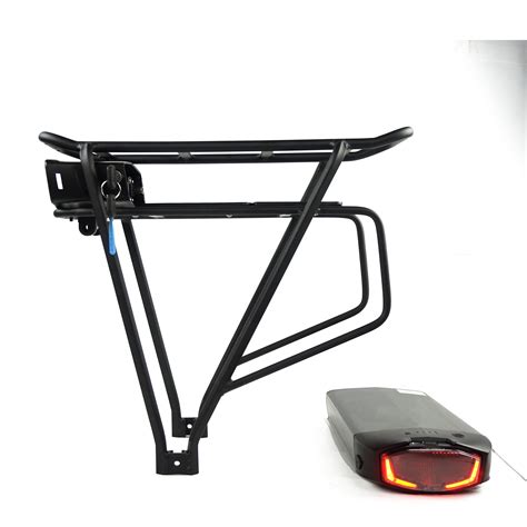 Greenpedel 36v48v Electric Bike Battery Case Carrier Rack Ebike Rear