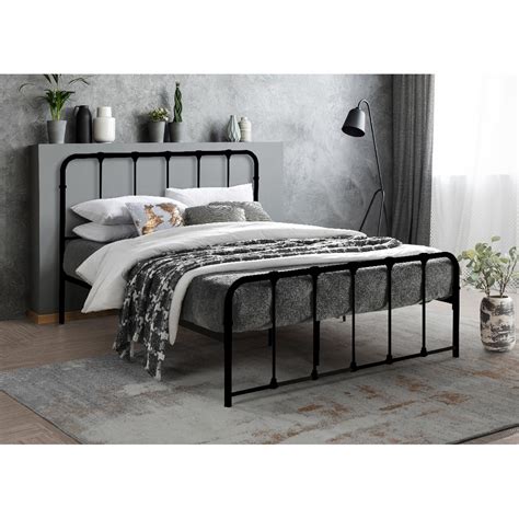 Dumez Metal Bed Queen Size Bed Frame Queen Bed Frame Rangka Katil Queen