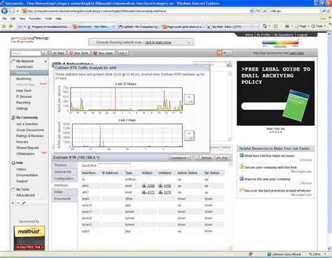 Scale Of Traffic Analysis Graphs Beta Spiceworks Community