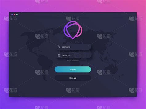 矢量插图屏幕和网页的概念素材 花瓣网