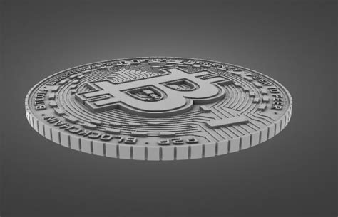 Stl File Bitcoin・3d Printing Template To Download・cults