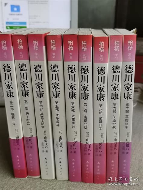 图德川家康23456 789109本合售 日 山冈庄八 著陈都伟 译岳远坤 南海出版公司 2007 11