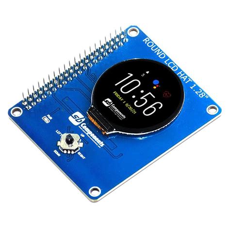 Round Lcd Hat For Raspberry Pi [discontinued] The Pi Hut