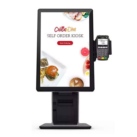 Self Ordering Kiosk Systems High Vision Technologies