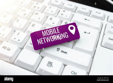 Conceptual Caption Mobile NetworkingCommunication Network Where The