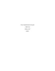 CMIT 391Linux Implementation Proposal Docx Linux Implementation