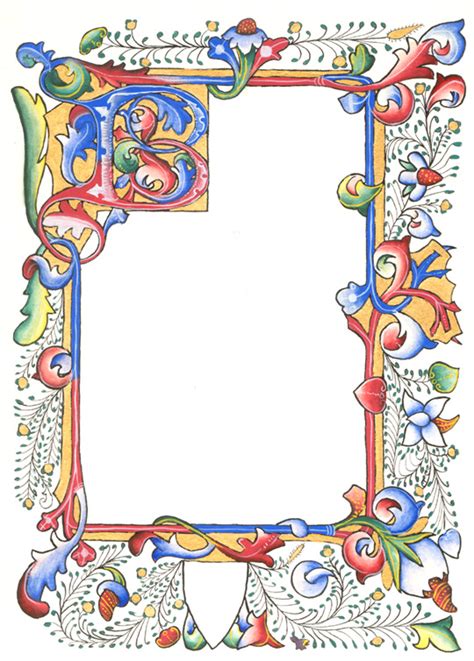 Illuminated Scroll Done By Hollyann On Deviantart