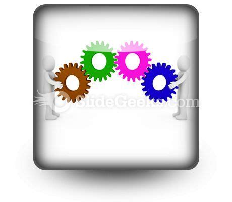 Human Gear PowerPoint Icon S