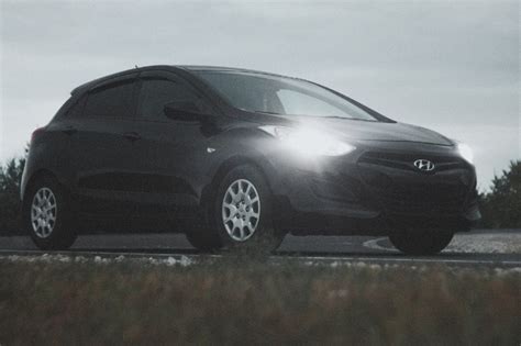 LED лампы Н7 в ближний свет. — Hyundai i30 (2G), 1,4 л, 2014 года ...
