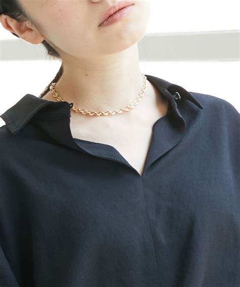 Doux Archives（ドゥアルシーヴ）の「メタルチェーンチョーカー（ネックレス）」 Wear