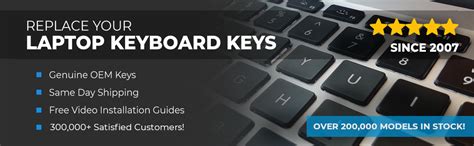 Laptop Key Replacement Keyboard Keys