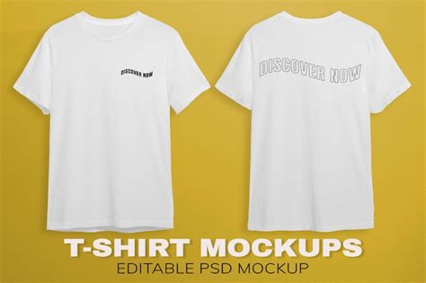 15 Free PSD Templates To Mockup Your T Shirt Designs Shirt Mockup T