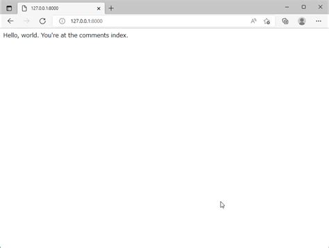 Django による掲示板の開発