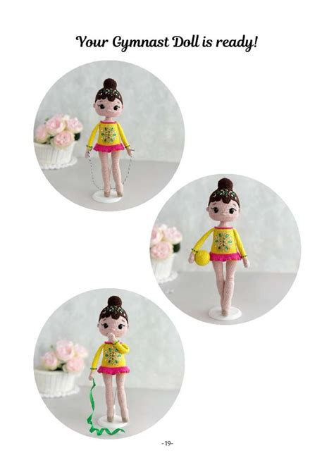 Crochet Toy Pattern Gymnast Doll Stuffed Toys Patterns Crochet Toys Crochet Toys Patterns