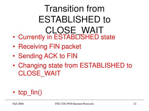 PPT TCP Connection And Timer Management PowerPoint Presentation