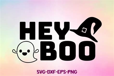 Hey Boo Svg Graphic By Sapphire Art Mart · Creative Fabrica