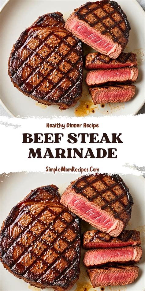 Beef Steak Marinade Recipe Simple Mom Recipes