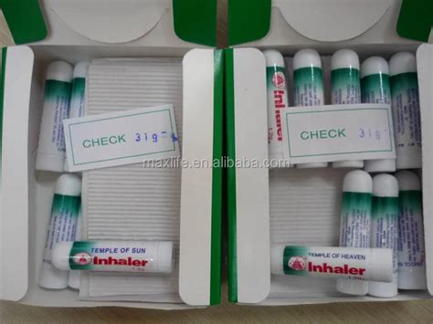 Nasal Menthol Vapor Blister Packing Inhaler Sticknasal Inhaler Buy
