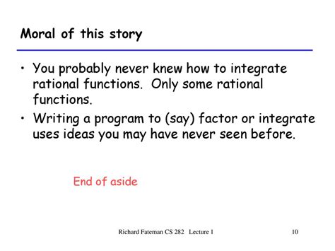 Algebraic Algorithms Cs 282 Spring Ppt Download