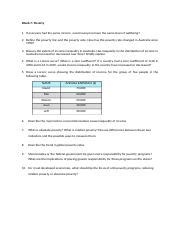Understanding Poverty Income Inequality Global Trends And Course Hero