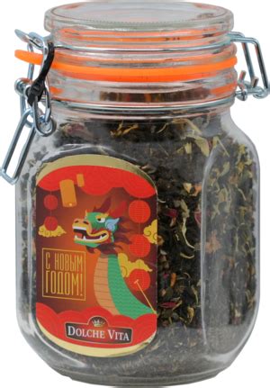 Dolche Vita. В стекле. Год дракона 125 гр. стекл.банка - Чай&Кофе ОПТ