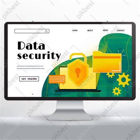 Network Information Security Web Design Psd Free Download Pikbest