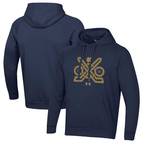 Notre Dame Fighting Irish Under Armour Ireland Hockey All Day Pullover