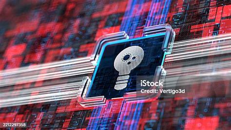 전구 아이콘 기어 기호 디지털 기술 배경 배경 창의성 개발 개념 기계 학습 개념 0명에 대한 스톡 사진 및 기타 이미지 Istock