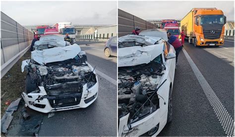 Accident grav în județul vecin Un bărbat a ajuns cu mașina sub roțile unui camion GorjOnline