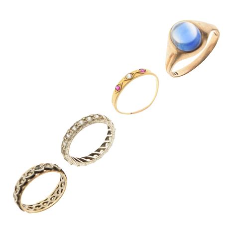 Lot 65 Four Assorted Rings