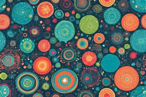 Bubble Pattern Stock Illustration Premium Ai Generated Image