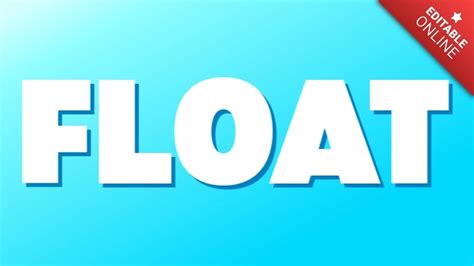 Float Podcast Text Effect Generator