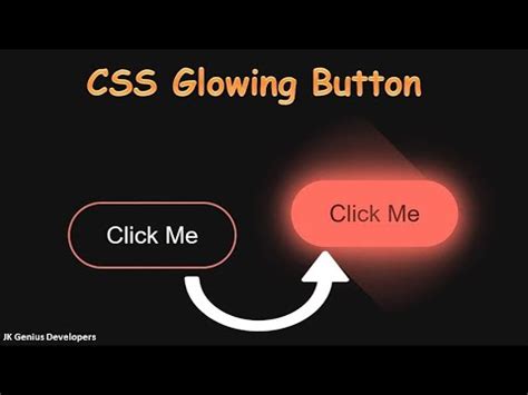 Glowing Button Using Html Css Coding Coder Webdevelopment Html Css YouTube