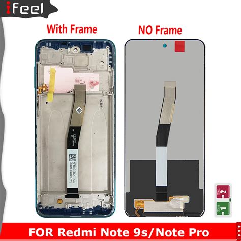 Original For Redmi Note 9s Display Screen For Xiaomi Redmi Note 9 Pro ...