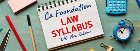Chapter Wise Weightage For Ca Foundation Law New Syllabus Ca Preeti