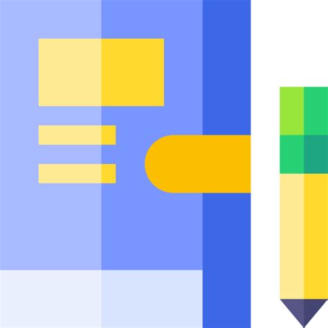 Notebook Basic Straight Flat Icon