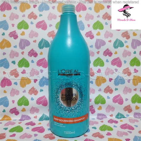 Loreal Hair Spa Shampoo 1500 Ml Loreal Hairspa Shampo Shampo Dx