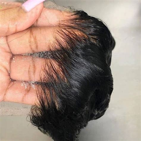 Auroo 12a Skinlike 4x4 Hd Water Wave Closure 14 Inch Human