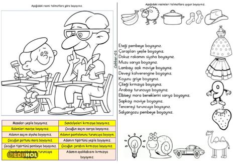 Sınıf Okuma Anlama Eduhol Ders Videoları İzle Online Test Çöz Etkinlik İndir
