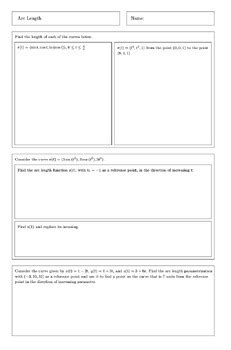 Multivariable Calculus Arc Length Complete Lesson By Grab A Pencil