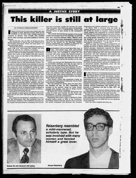Richard Riesenberg Wanted Fugitive And The Disappearance Of Judith Anne Brown Crimeblogger1983